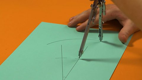 How to bisect lines and angles - BBC Bitesize