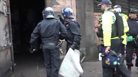 Weapons seized in slavery raids across three counties - BBC News
