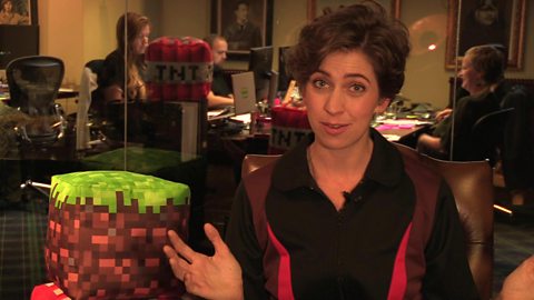 Behind the scenes at Minecraft HQ - CBBC Newsround