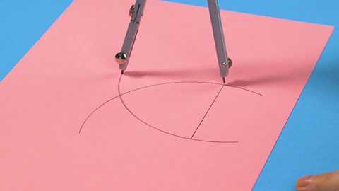 How to draw a regular hexagon, square and triangle - BBC Bitesize