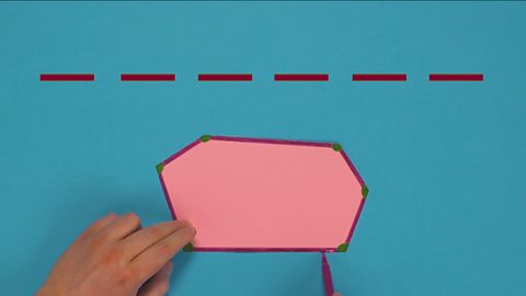 How to show angles in a n-sided polygon add to 180° × (n-2) - BBC Bitesize