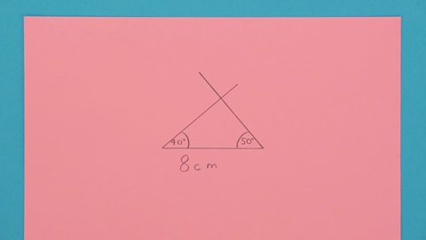 How to construct triangles - BBC Bitesize