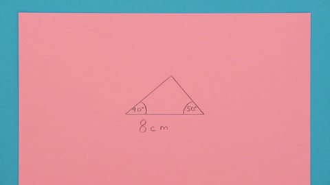 How to construct triangles - BBC Bitesize