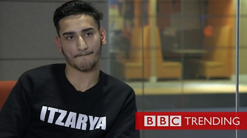 Arya Mosallah: Prankster apologises for ‘acid attack’ style video - BBC ...