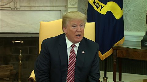 Rob Porter: Trump praises ex-aide accused of domestic abuse - BBC News