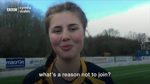 Welsh girls' rugby participation 'up by thousands' - BBC News