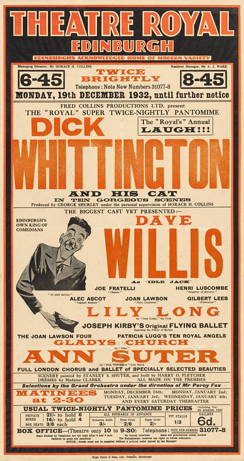 BBC Scotland - BBC Scotland - Variety show posters from the 1920s and 1930s