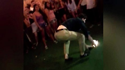 FBI agent Chase Bishop charged after backflip shooting - BBC News