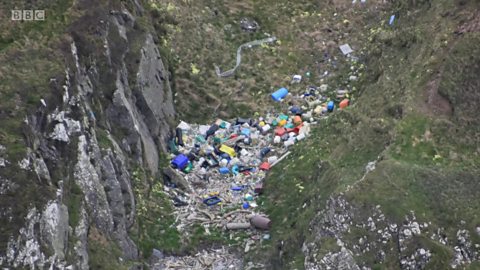Map reveals 'scourge' of Scotland's coastal litter problem - BBC News
