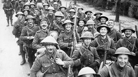 How did soldiers join the army in World War One? - BBC Bitesize