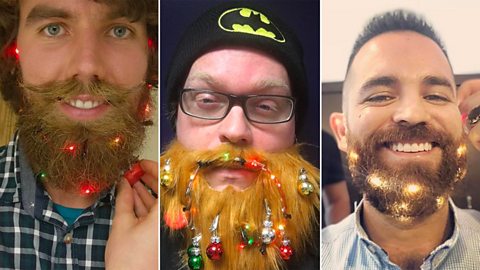 Beard lights, Christmas tree hair and lip art - these are the weirdest ...