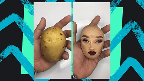 A new make-up challenge has gone viral. You're going to need a potato ...