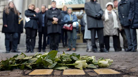 The Holocaust memorial of 70,000 stones