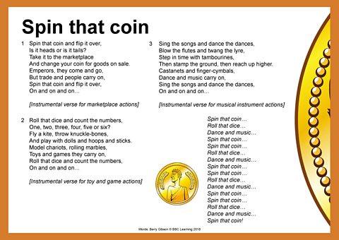 Rocking Romans! Songs. 5: Spin that coin - BBC Teach