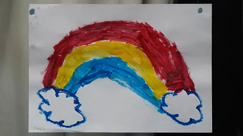 Rainbows as signs of thank you, hope and solidarity