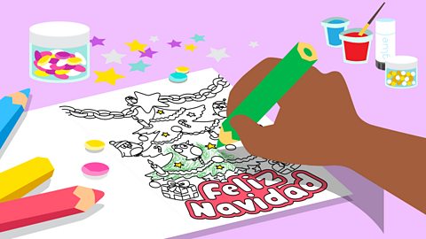 Spanish Greetings Card - KS2 Spanish - BBC Bitesize