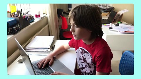 Coronavirus lockdown: Creative writing helping children cope - CBBC Newsround