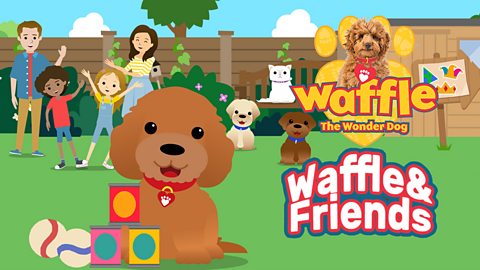 Play Waffle the Wonder Dog game on CBeebies | Waffle and Friends game ...