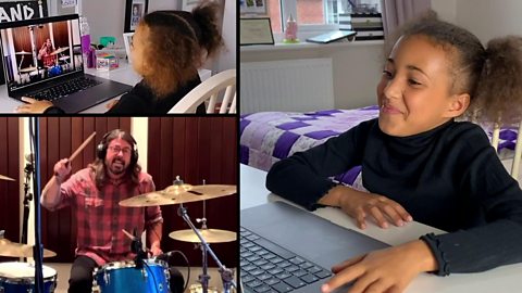 Young drummer Nandi Bushell joining Foo Fighters for Wembley concert ...