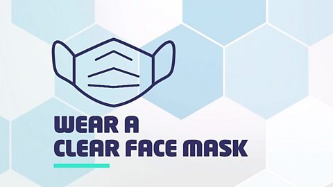 Coronavirus: Campaign for everyone to wear clear face masks - CBBC ...