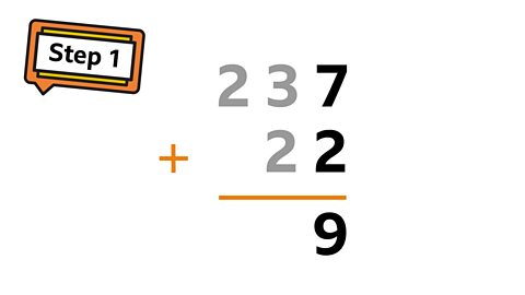 Add 3-digit and 2-digit numbers - Maths - Learning with BBC Bitesize ...