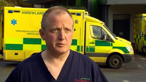 Covid: Swansea hospital medics describe 'perfect storm' - BBC News