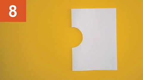 Cut holes in folded paper - BBC Bitesize