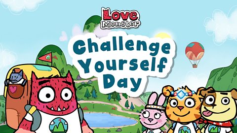 Love Monster Game - Challenge Yourself Day - CBeebies