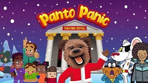 CBBC Kids Free Christmas Game: Play Hacker's Panto Panic! - CBBC