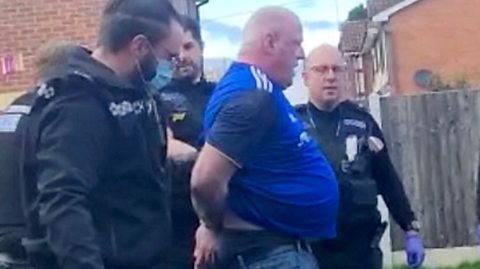 Terminally ill man arrested for 'mooning' at speed camera - BBC News