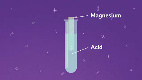 What is an acid and metal reaction? - BBC Bitesize