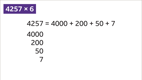How to multiply using the partition method - KS3 Maths - BBC Bitesize