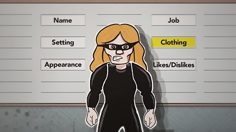 How to create a character for a story - BBC Bitesize