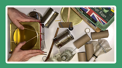 How to make upcycled musical instruments - KS1 - The Regenerators - BBC ...