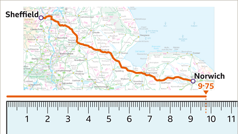 Map scales and ratio - KS3 Maths - BBC Bitesize