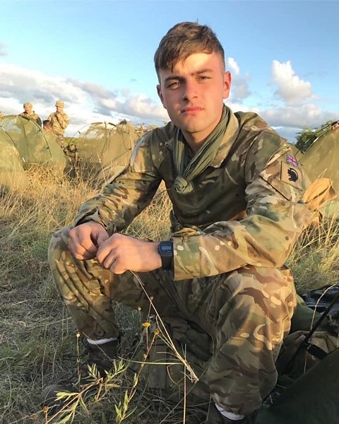 BBC - The Social - "I followed my dreams and swapped the army for ...