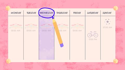 Scotland - English as an additional language - Times of day, days and ...