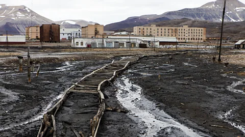 The abandoned Soviet mining town in Norway's Arctic