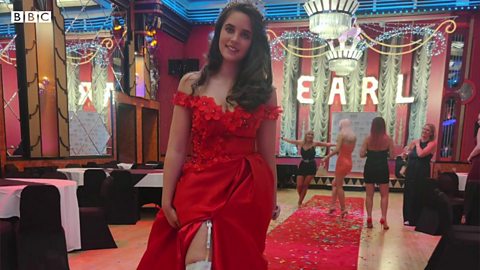 Miss England: Finalist with rare condition 'over the moon' - BBC News