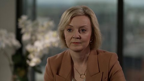 I'm still in favour of lower tax for high earners, says Liz Truss - BBC ...