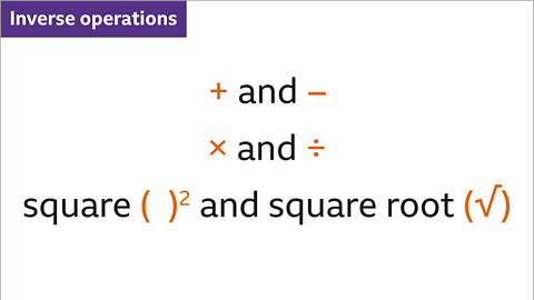 Changing the subject of a formula - KS3 Maths - BBC Bitesize