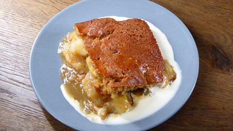 BBC - Toffee apple pudding