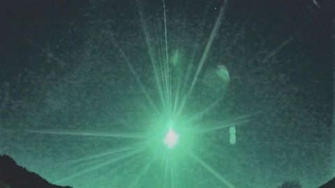Bolide: Rare bright meteor lights up night sky in Norway - CBBC Newsround