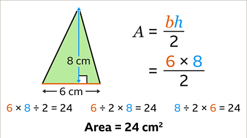 Area of triangles - KS3 Maths - BBC Bitesize