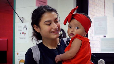 SMA di Texas yang semua muridnya adalah ibu remaja - BBC News Indonesia