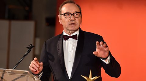 Kevin Spacey given lifetime achievement award in Italy - BBC News