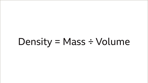 Density - KS3 Maths - BBC Bitesize