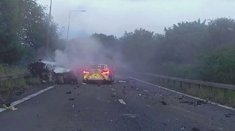 Grimsby teenager sentenced over 100mph police chase ending in crash - BBC News