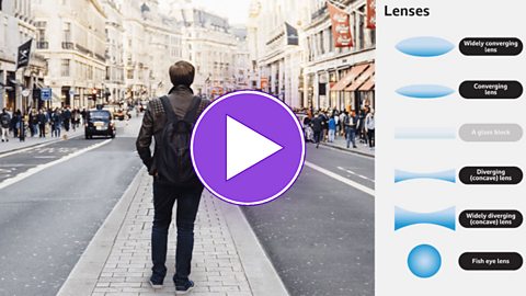 Refraction and lenses guide for KS3 physics students - BBC Bitesize