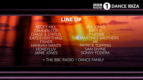 BBC Radio 1 - Radio 1 Dance Weekend - Radio 1 Dance: Ibiza 2023 - Event ...
